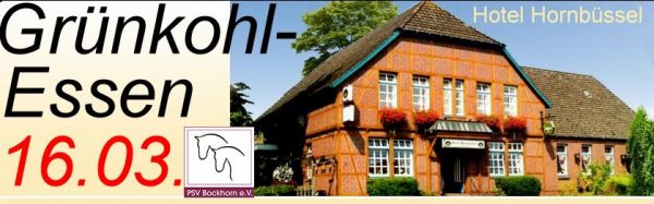 KRV Friesland/Wilhelmshaven :: Kohlessen in Bockhorn